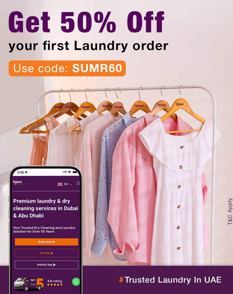 5àsec Offers – Discover Best Deals on Laundry & Dry Cleaning